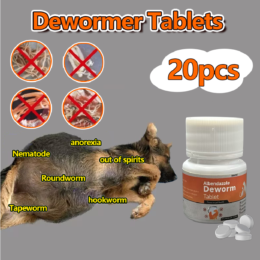 SENLOVE Deworming For Dogs Puppies Nematocide Dewormer For Dog Cat ...