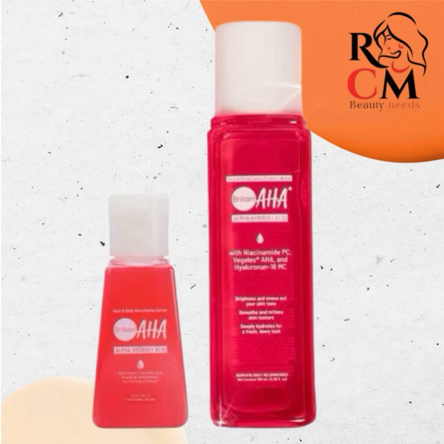 Brilliant Skin Aha Serum | Face And Body Resurfacing Serum | Brilliant ...