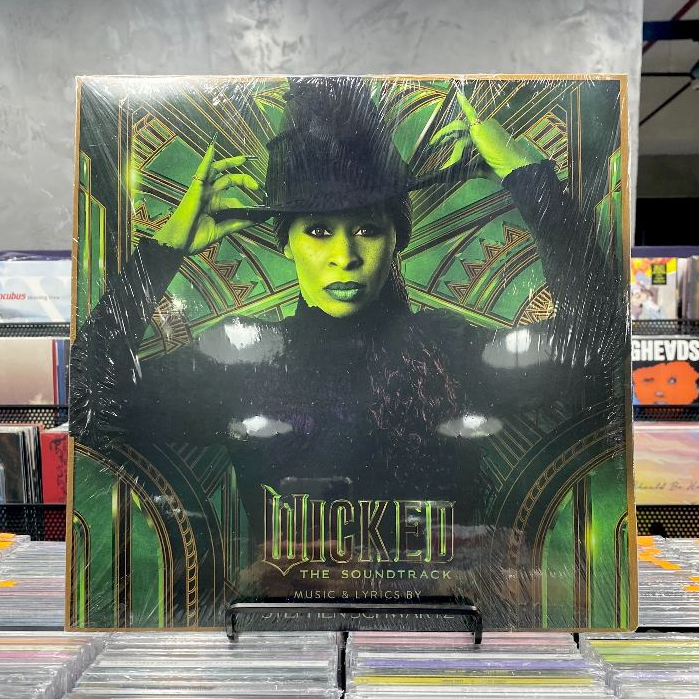 OST Wicked: The Soundtrack (Elphaba) Vinyl (Green Black, 2LP) | Shopee ...