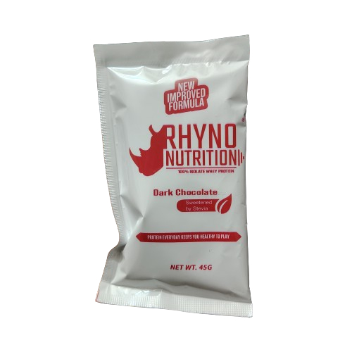 RHYNO NUTRITION ISOLATE WHEY PROTEIN 1 SACHET X 45 GRAMS | Shopee ...
