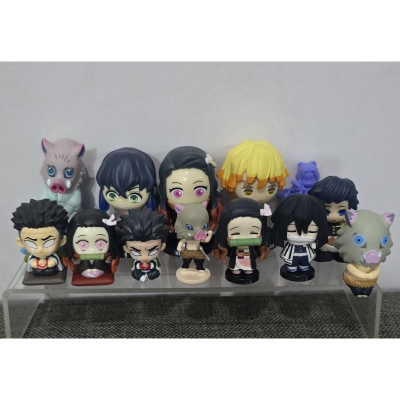 Demon Slayer Assorted Mini Figures | Shopee Philippines