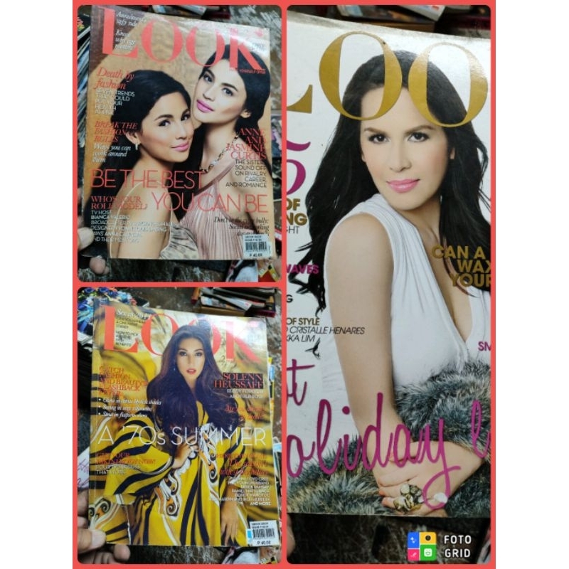 Vintage Preloved Random Fashion Magazines {LOOK} 2/8c | Shopee Philippines