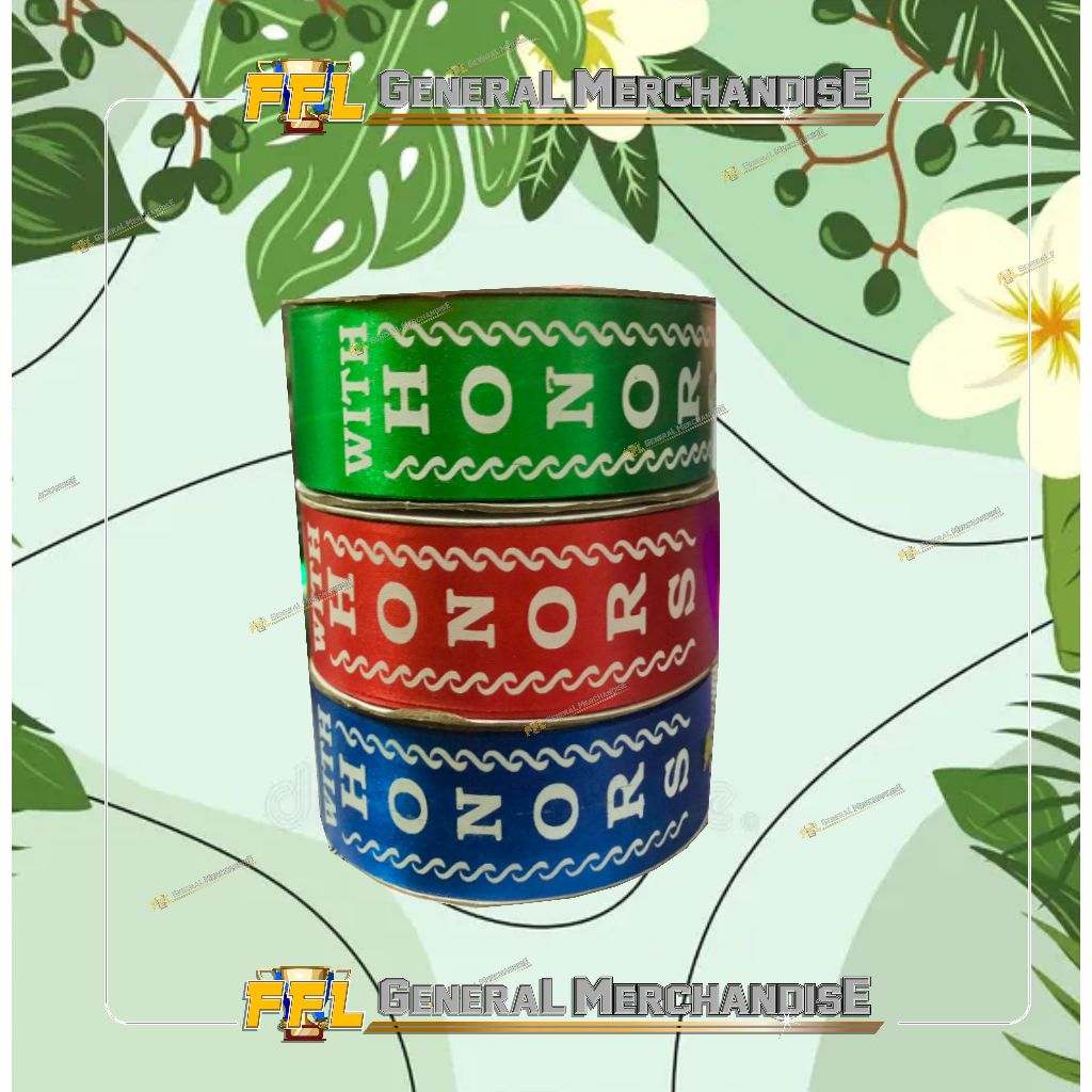 Ribbon for Graduation - WITH HONORS | Shopee Philippines