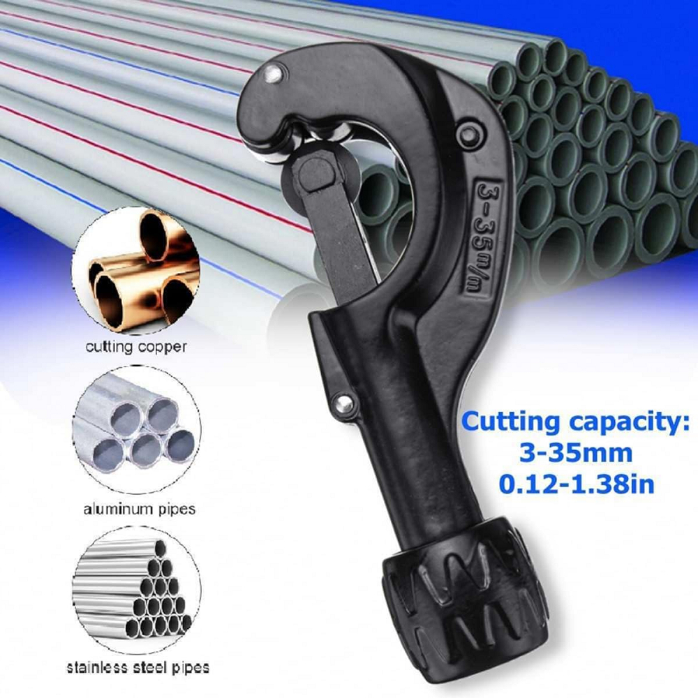 3-35mm Pipe Cutter Adjustable Mini Tube Cutter Brake Copper Brass ...
