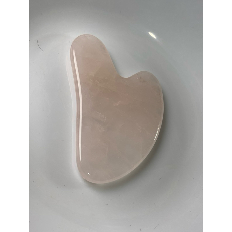 Gua sha Rose Quartz Natural Stones | Shopee Philippines