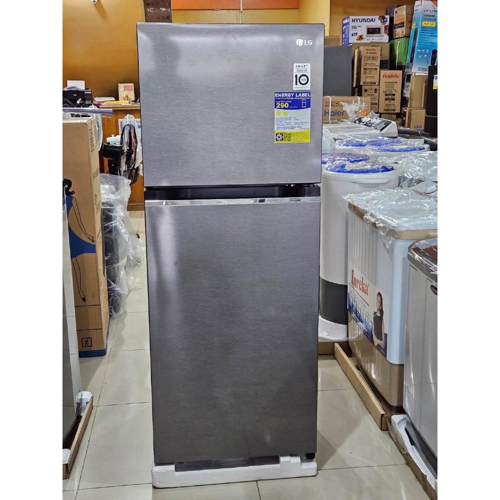 LG Two Door 8.3cu No Frost Smart Inverter Model: RVT-B083DG | Shopee ...