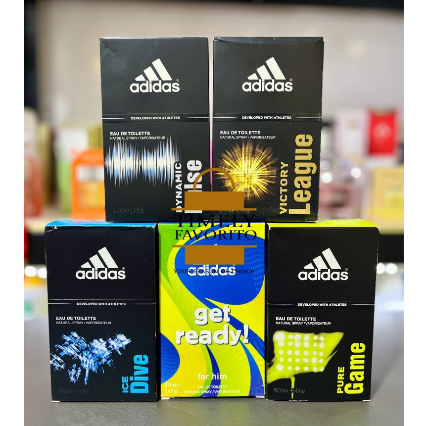 Adidas Ice Dive/Victory League/Dynamic Pulse/Pure Game Perfume 100ml ...