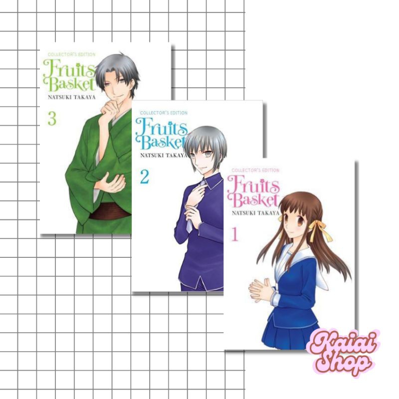 [TAKE ALL] Fruits Basket Collector's Edition Complete Manga Set Vol 1-12 by Natsuki Takaya ...