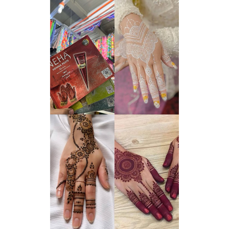 NEHA HALAL HENNA/ 12 PCS IN A BOX | Shopee Philippines