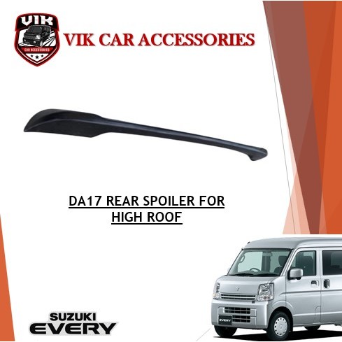DA17 Rear Spoiler for Suzuki Every DA17 High Roof Vik Car Accessories ...