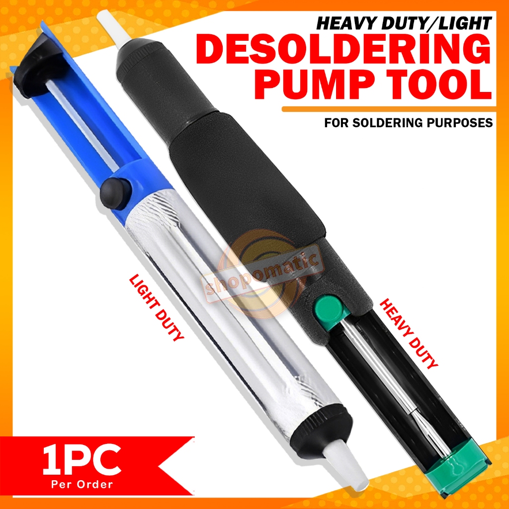 Light Heavy Duty Solder Cleaner Desoldering Desolder Welding Suction ...