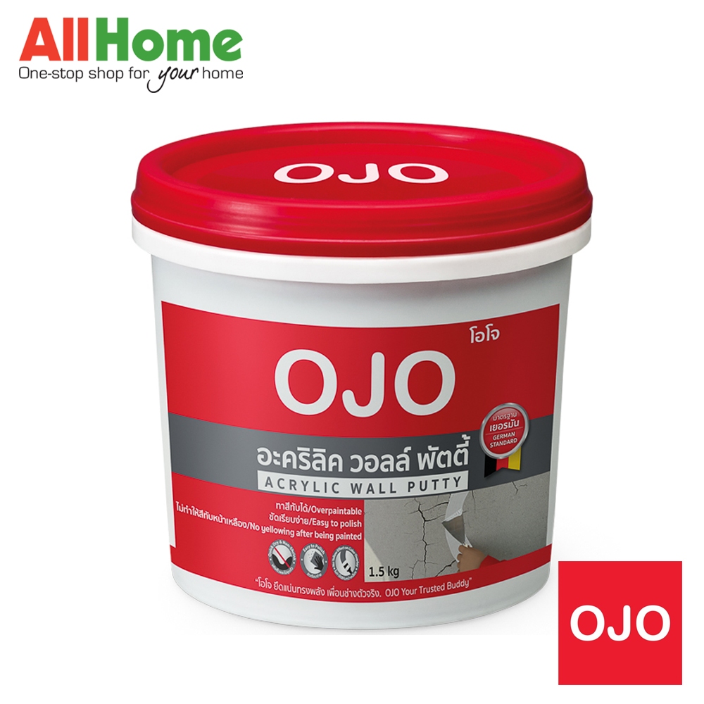 OJO ACRYLIC WALL PUTTY 1.5KG | Shopee Philippines