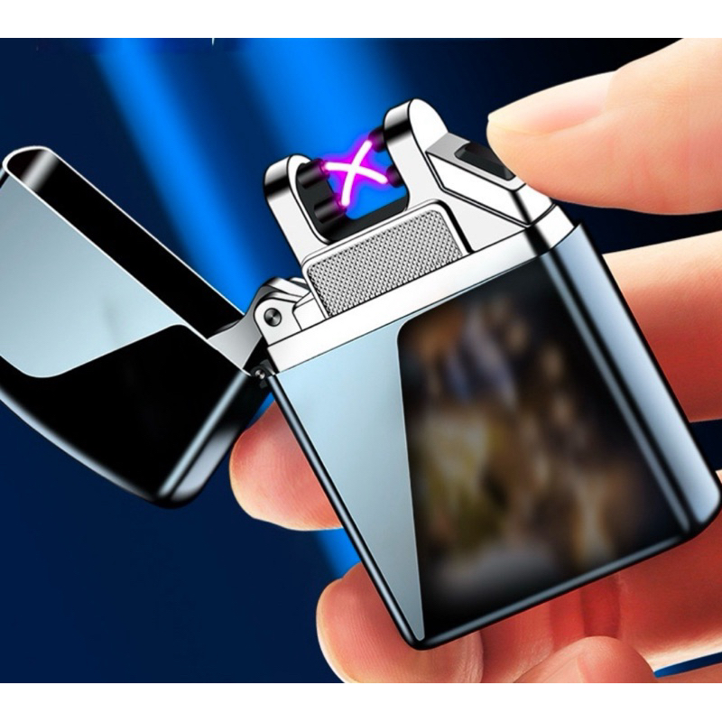 Zippo Style Rechargable Dual Arch Lighter Type-C | Shopee Philippines