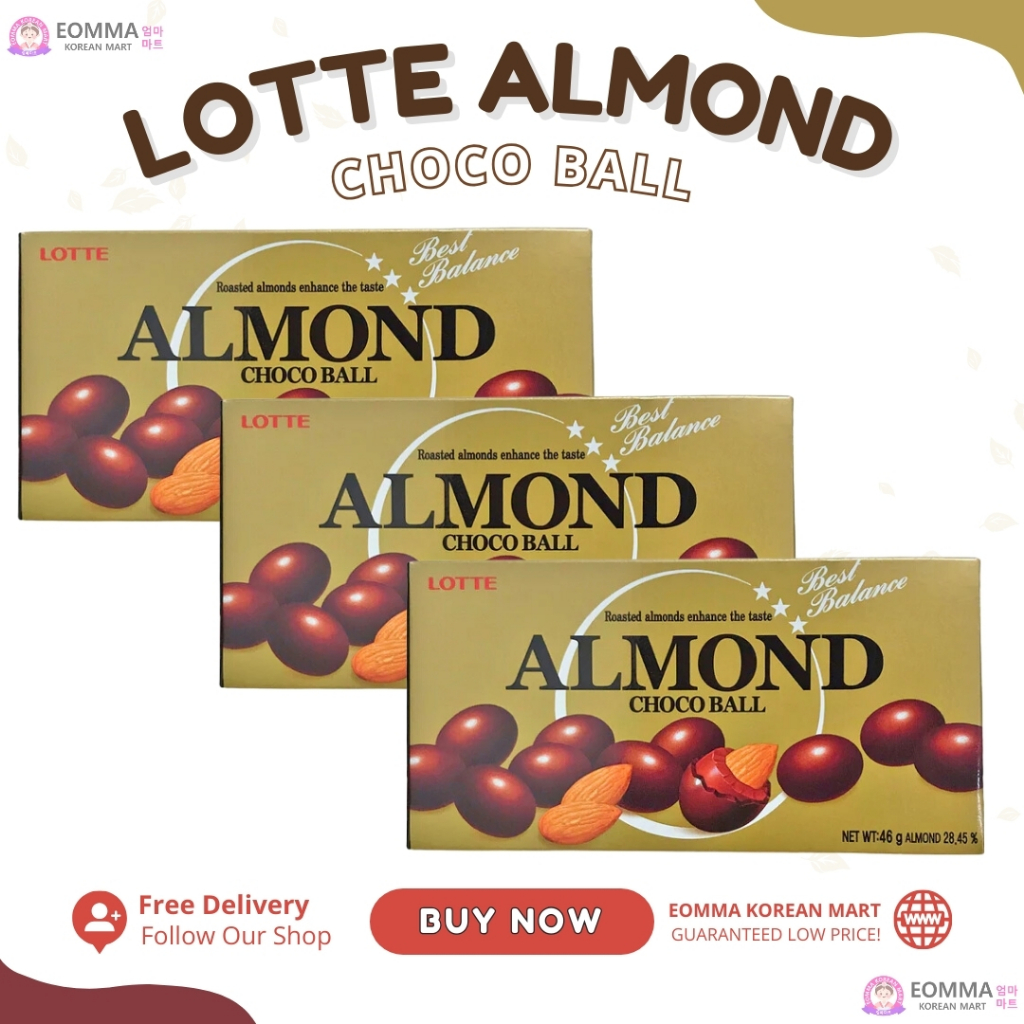 BUY 2 TAKE 2 ALMOND CHOCOLATE BALLS ORIGINAL ALMOND CHOCO BALL | Shopee ...