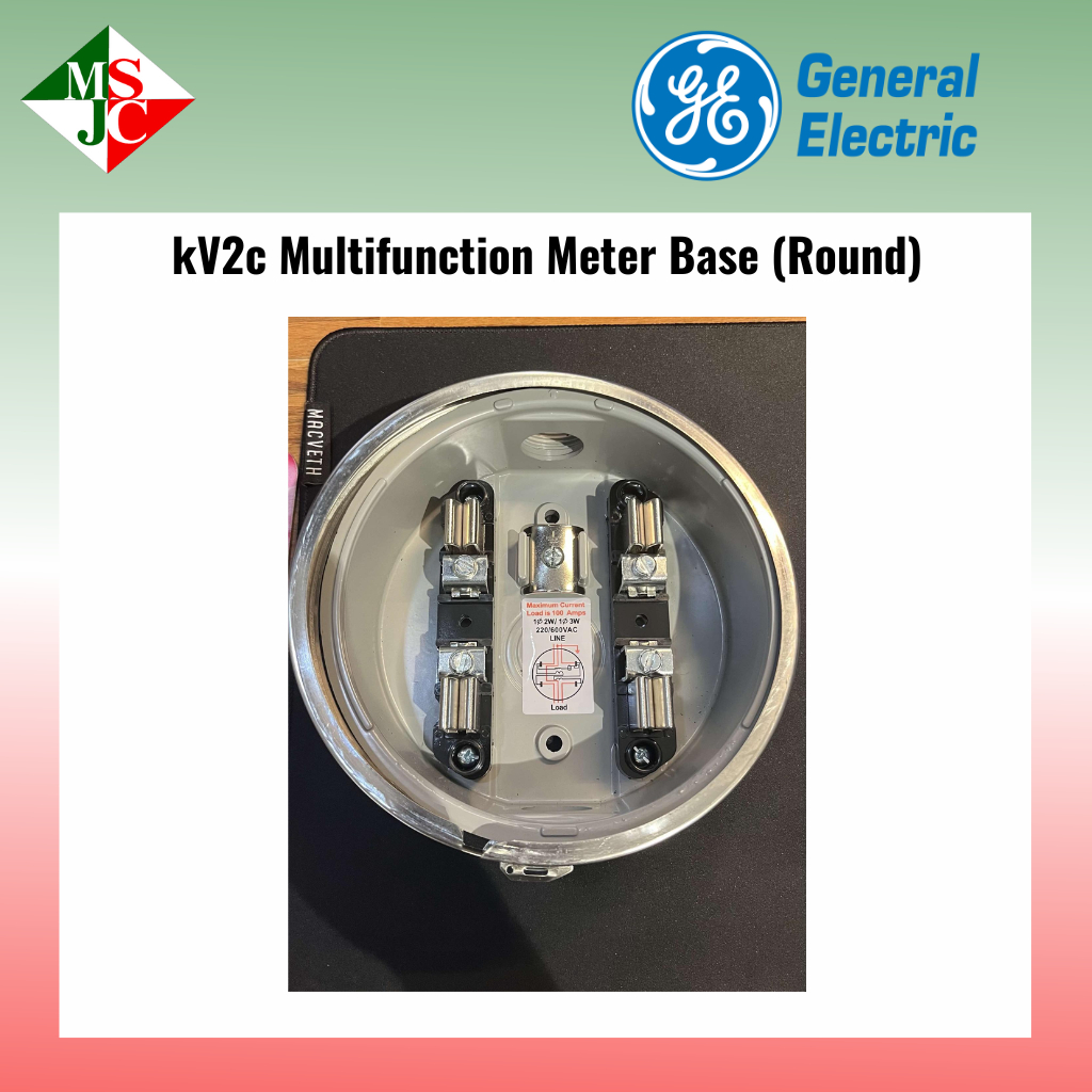 kV2c Multifunction Meter Base (Round) | Shopee Philippines