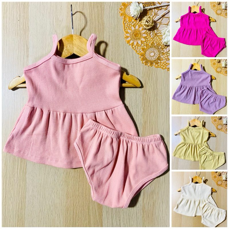 Little Baby Terno—1-6 Months | Shopee Philippines