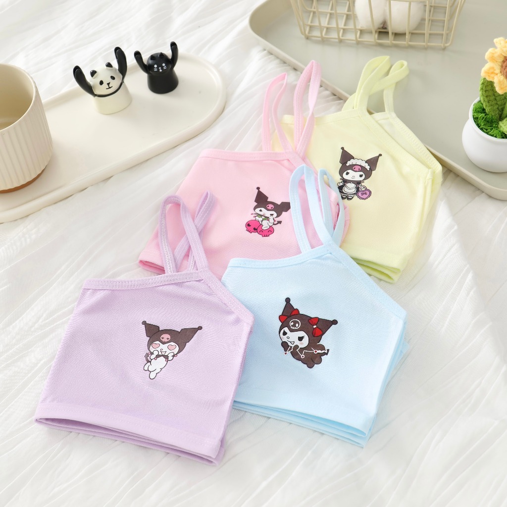 @FOREVER Baby Bra Spaghetti Girl's Cute Character Design No Foam ...