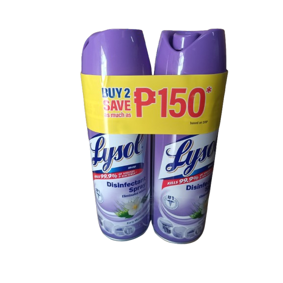 LYSOL DISINFECTANT SPRAY 340G TWIN PACK | Shopee Philippines