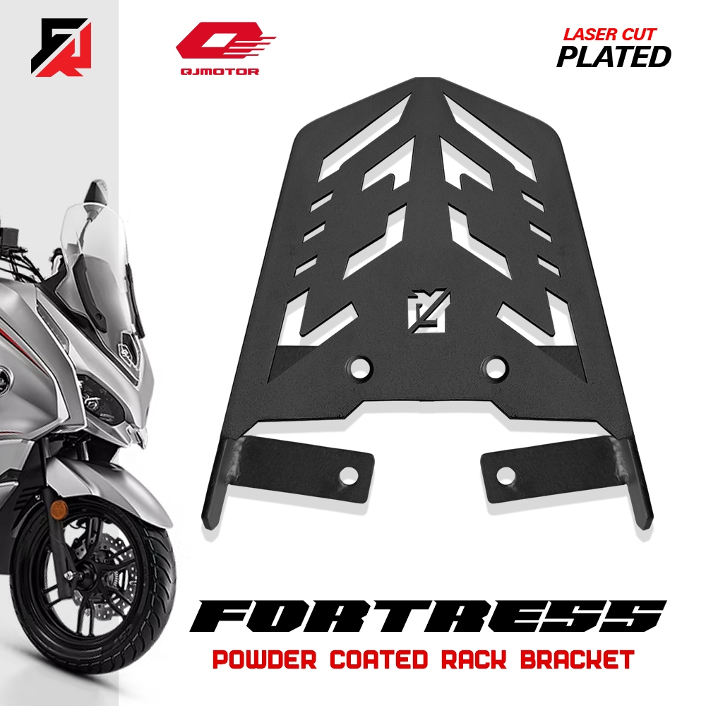 QJMOTO FORTRESS 160 TOP BOX BRACKET / LIFETIME WARRANTY / POWDER COATED ...