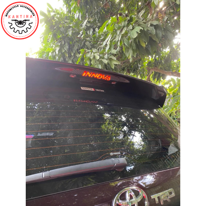 TOYOTA INNOVA/ZENIX 2018 TO 2024 3rd BRAKE LIGHT DECAL COVER | Shopee ...