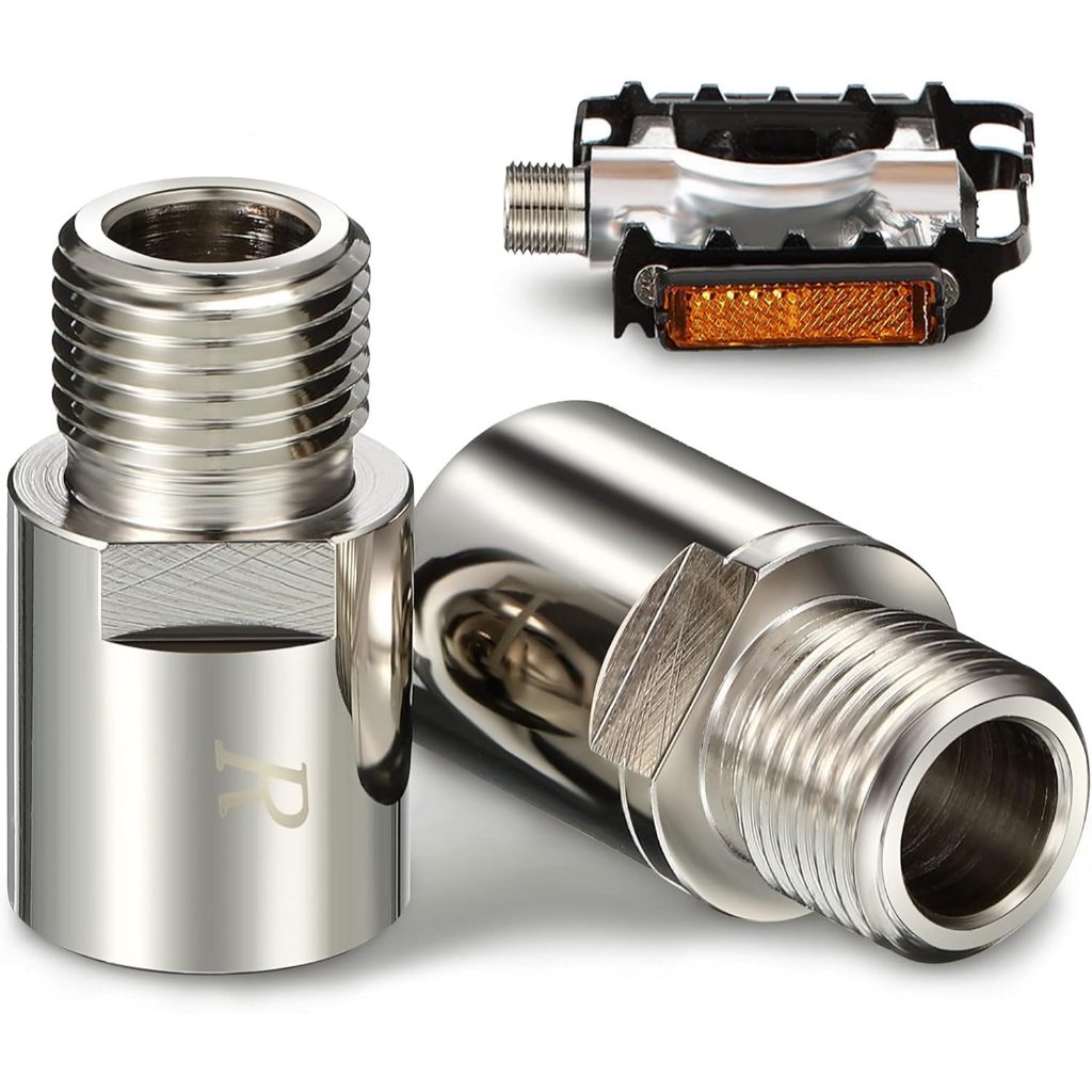 Bike Pedal Extender Axle Extender Pedal Adapter Axle 20mm Bicycle Pedal ...