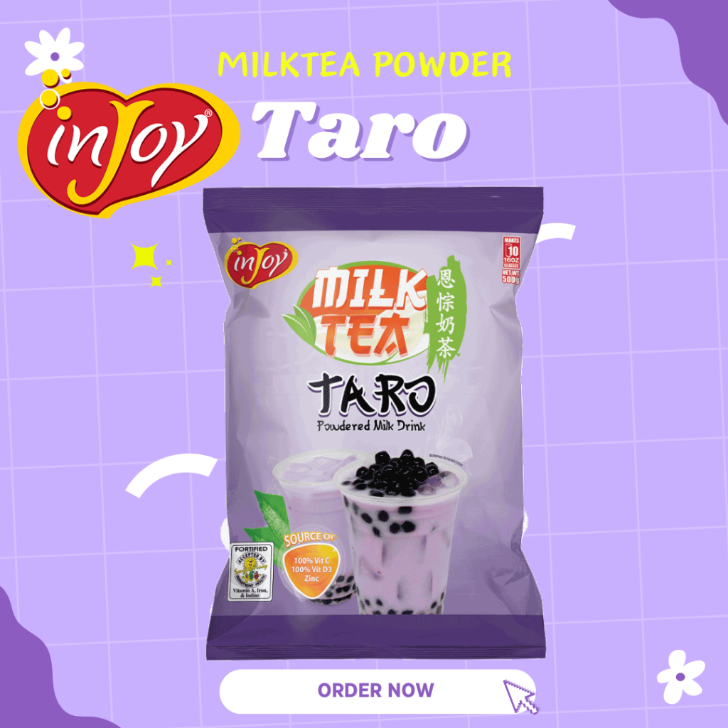 Injoy Milktea Taro 500g | Shopee Philippines