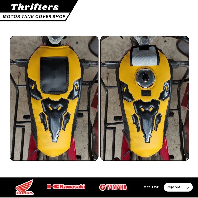 ‌Tank Cover BILOG Tmx 125 Alpha Motoposh Euro Daan Hari Kawasaki Wind ...