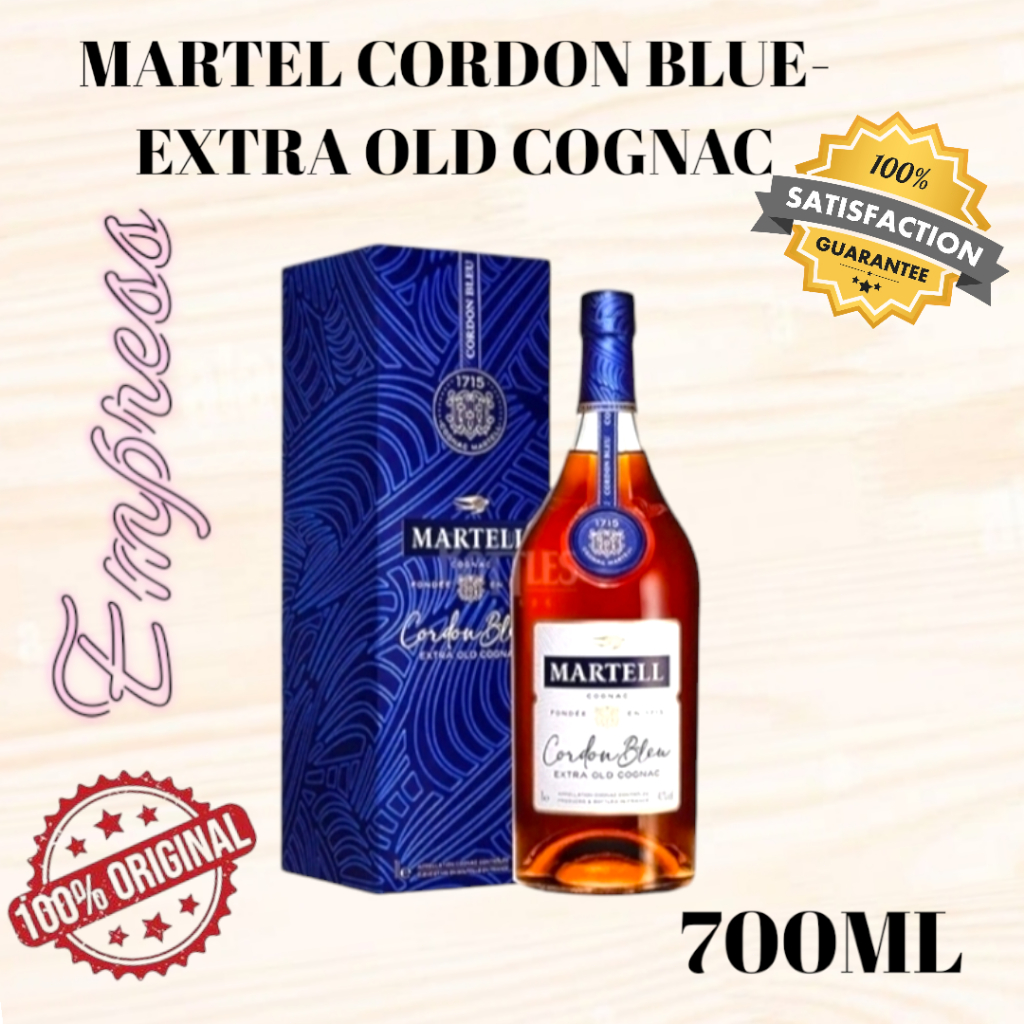 MARTELL CORDON BLEU-EXTRA OLD COGNAC- 700ML(WITH BOX) | Shopee Philippines