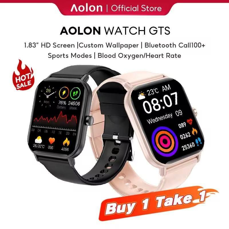【Buy 1 Take 1】Aolon/Huafit GTS 2025 Smart Watch For Men Women Bluetooth ...