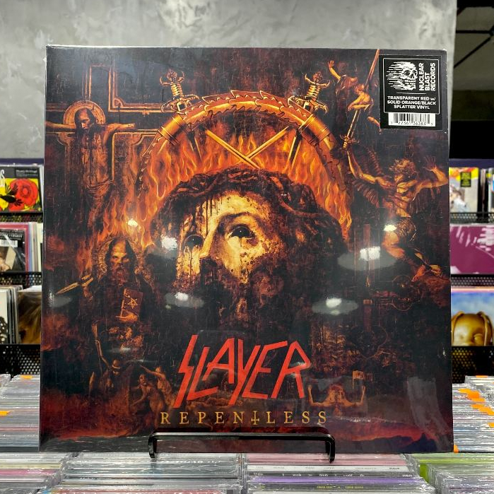 SLAYER Repentless Vinyl (Black/Orange, 1LP) | Shopee Philippines