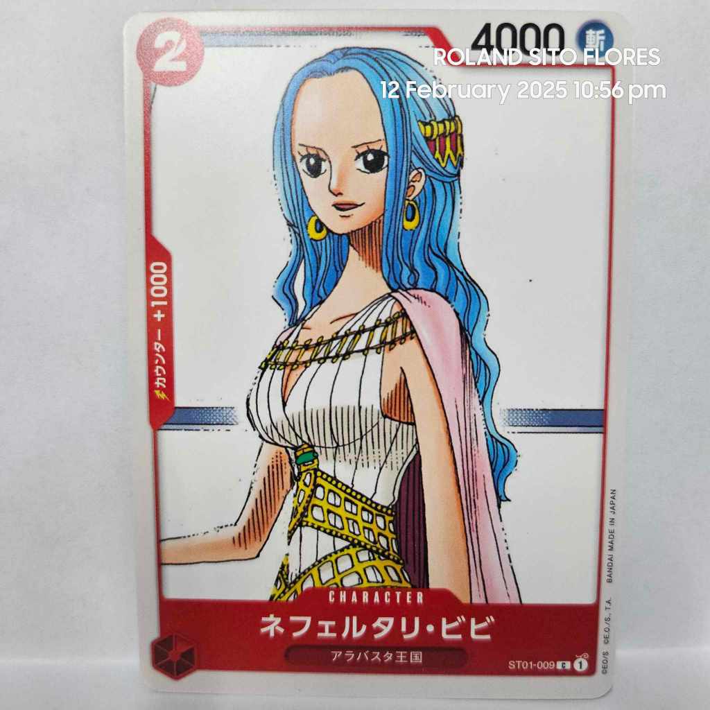 One Piece TCG ST01-009 C Nefeltari Vivi | Shopee Philippines