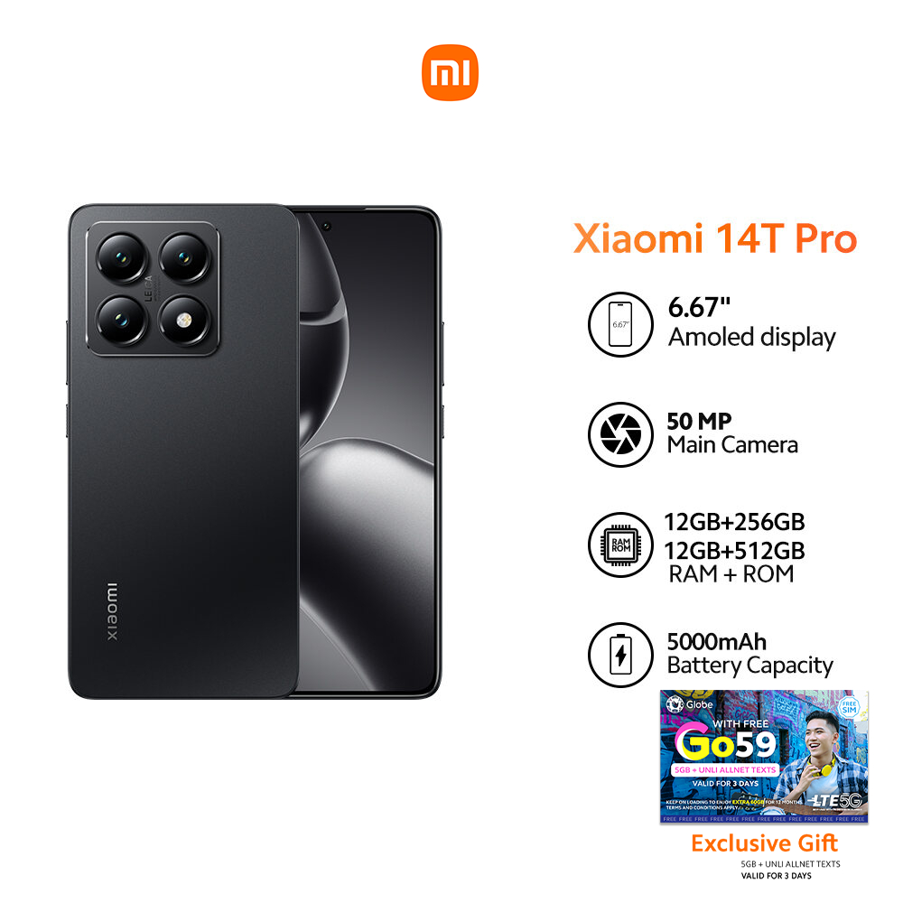 Xiaomi 14T Pro MediaTek Dimensity 9300+ 50MP Leica Camera 120W 12GB ...