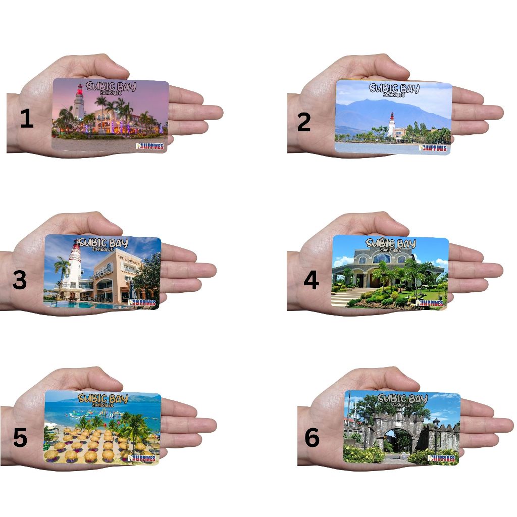 SUBIC BAY, ZAMBALES NEW DESIGN RUBBER REF MAGNET | Shopee Philippines