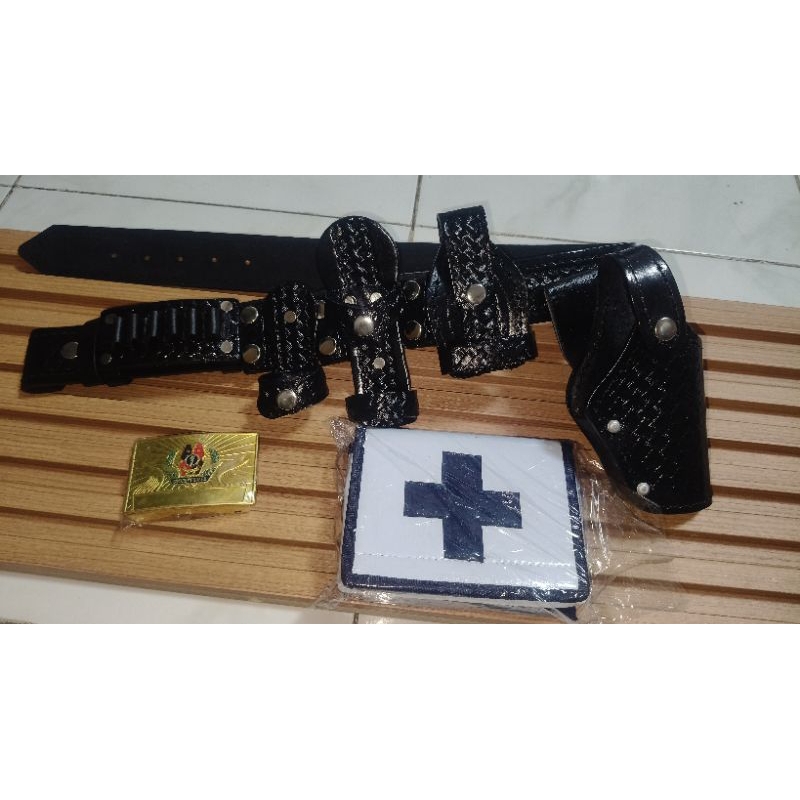 Security guard set belt (3&1 holder) | Shopee Philippines