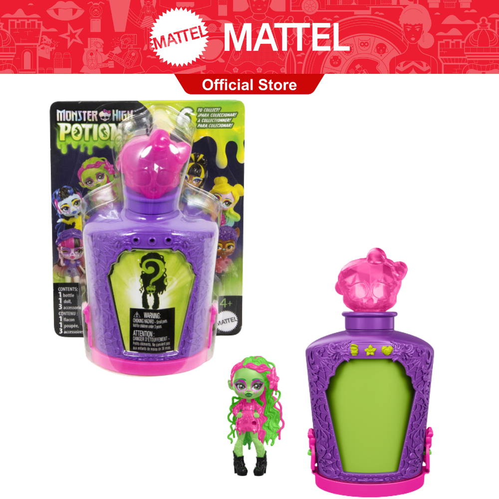 Monster High Potions Surprise Pack Mini Dolls and Accessories, Surprise ...