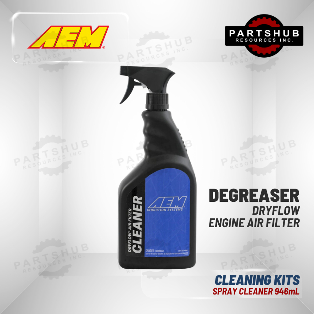 AEM CLEANING KIT DRYFLOW AIR FILTER CLEANER 946mL | Shopee Philippines