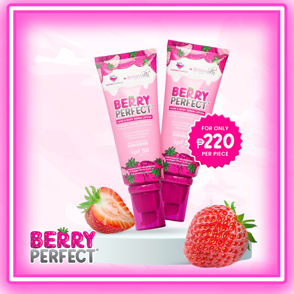 Berry Perfect Hand and Body Lotion SPF50 PA++++ | Shopee Philippines