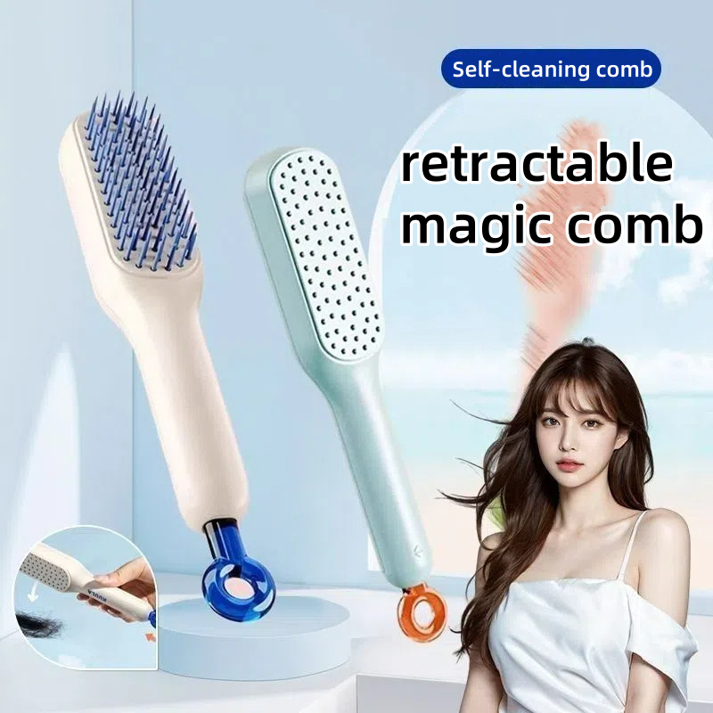 Retractable Magic Comb Portable hair comb without hurting the scalp ...