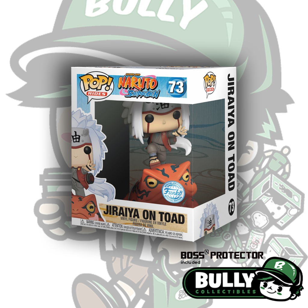Funko POP! Rides: Naruto Shippuden - Jiraiya on Toad (FSE) 73 With Boss ...