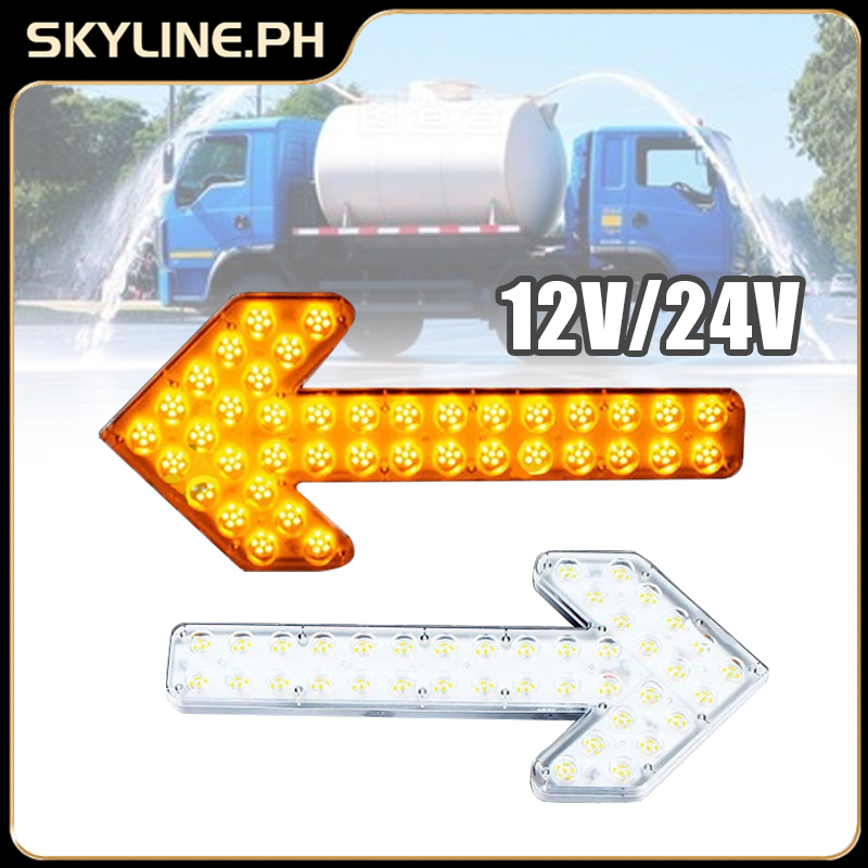 DC12-24V Car Arrow Light Cleaning Construction Vehicle LED Water ...
