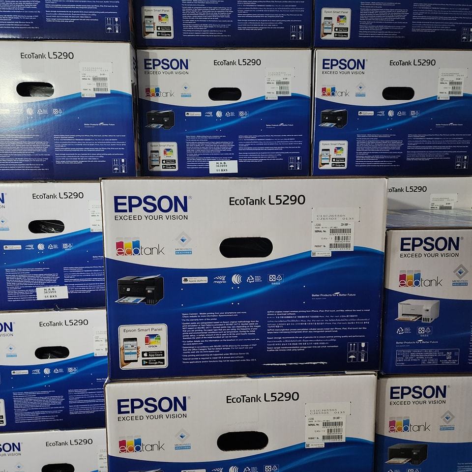Epson EcoTank L5290 Wi-Fi All-in-One Ink Tank Printer with ADF (Print ...