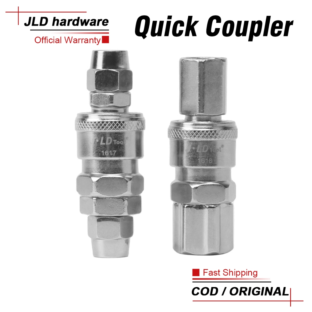 JLD PSP20 PSF20 Quick Coupler Air Compressor Hose Connector Pneumatic ...