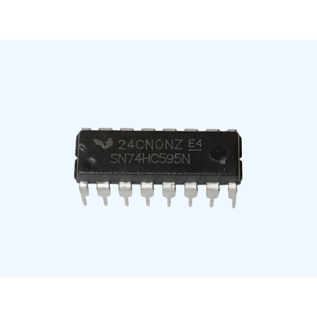 MICRO PC IC CHIP SN74HC595, 8-BIT DIP-16 SHIFT REGISTER with 3-STATE OUTPUT REGISTER | Shopee ...