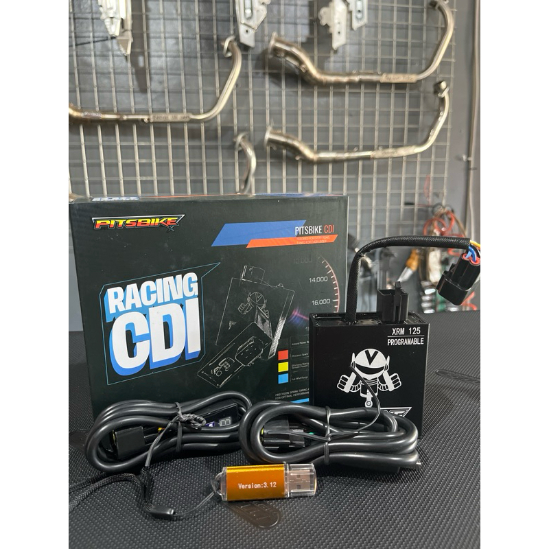 PITSBIKE PROGRAMMABLE RACING CDI V3 (XRM125/WAVE125/RS125 CARB TYPE ...