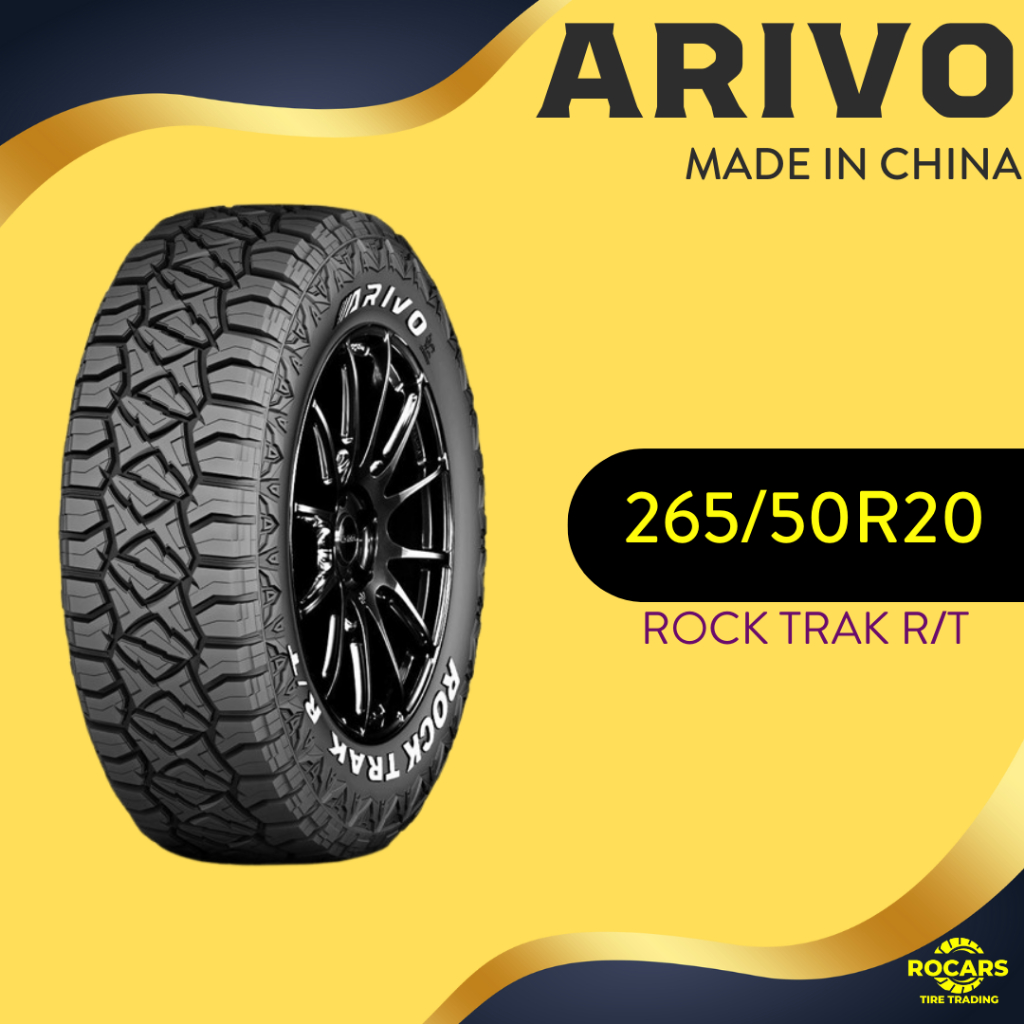 265/50R20 ARIVO ROCK TRAK R/T | Shopee Philippines