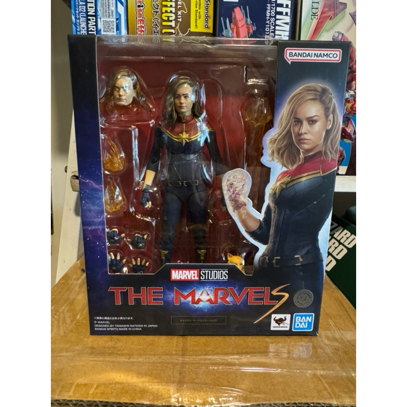 TAMASHII NATIONS S.H.Figuarts Captain Marvel (Marvels) SHF Bandai ...