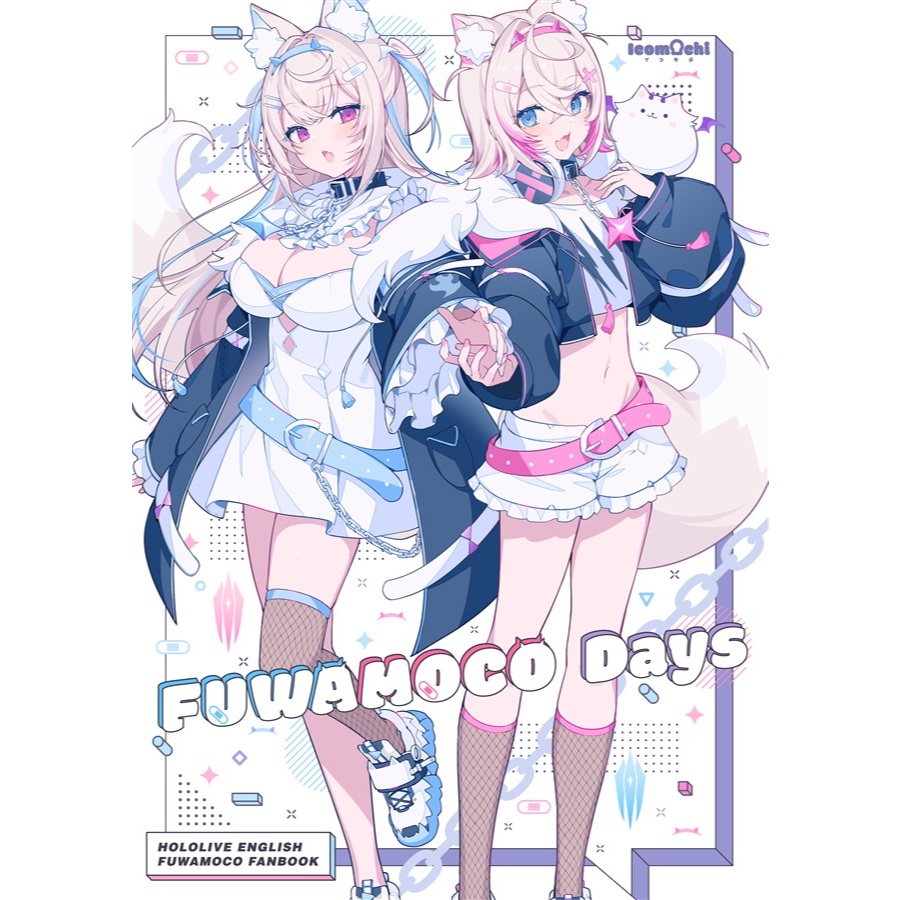 FUWAMOCO Days — illust. Icomochi (Hololive Fan Art Book) | Shopee ...