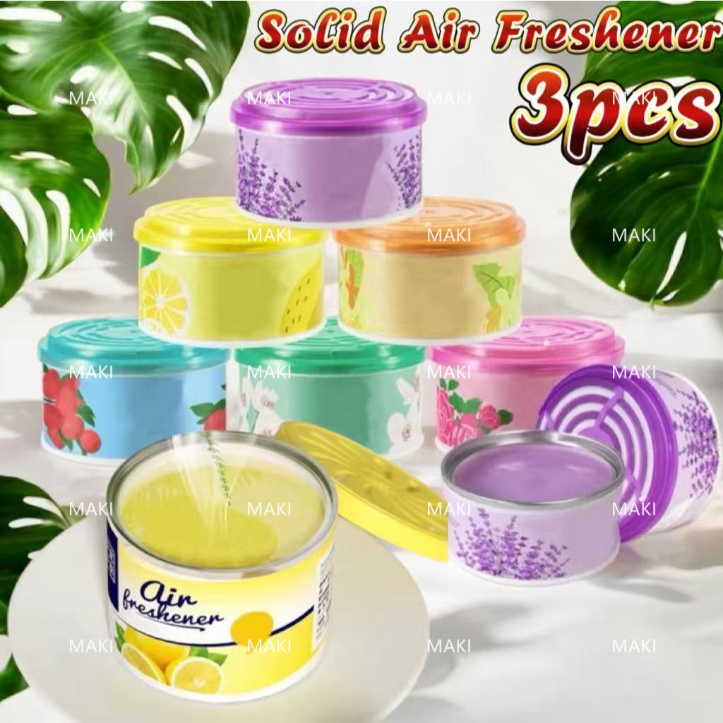 Lemon solid air freshener for bathroom car air freshener gel air ...