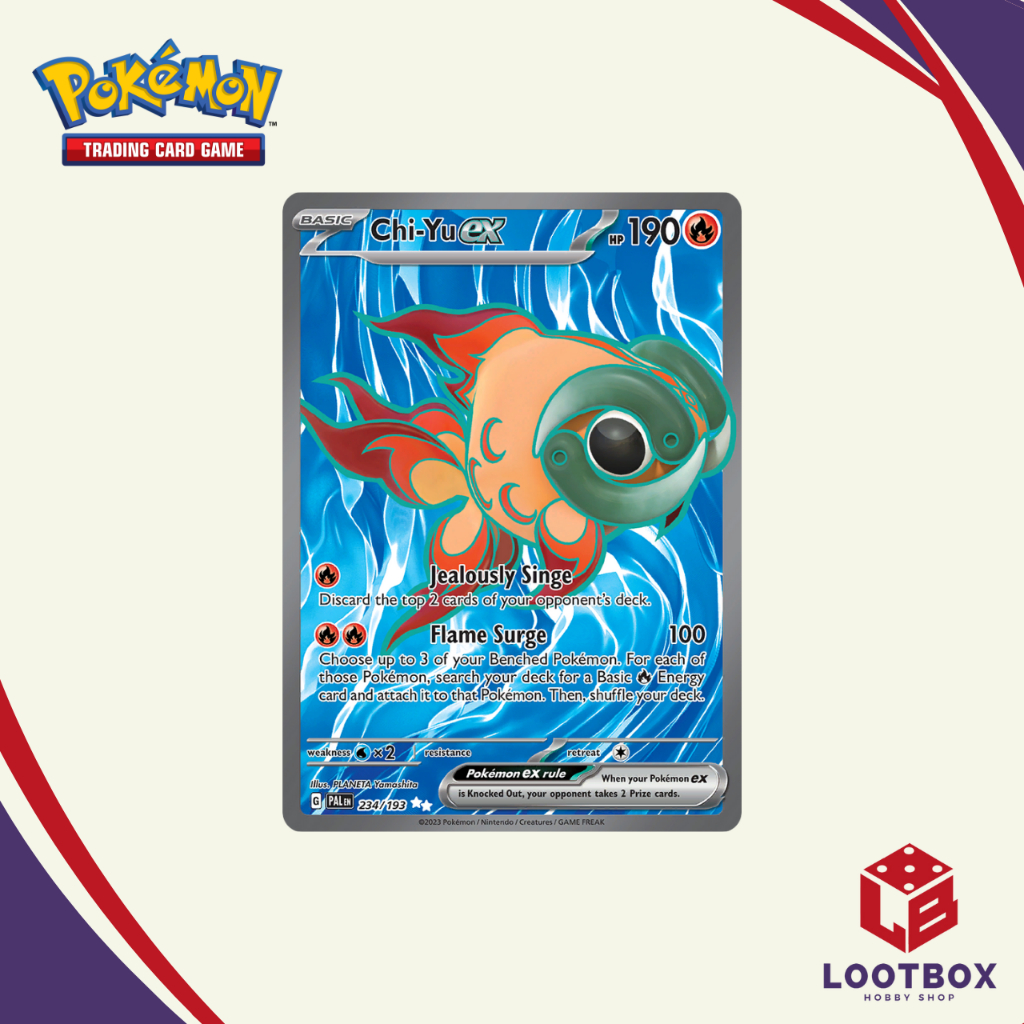 Pokemon Card Game: Chi-Yu ex (Ultra Rare) - Paldea Evolved | Shopee ...