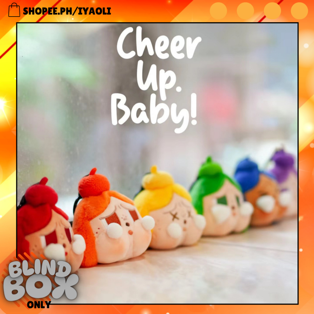 WHC - CryBaby - Cheer Up Baby! Series Plush Pendant Blind Box | Shopee ...